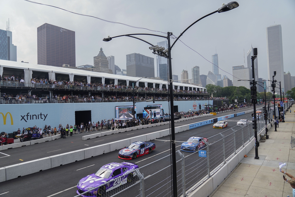 NASCAR Cup Series drivers praise setting for 1st street race in ...